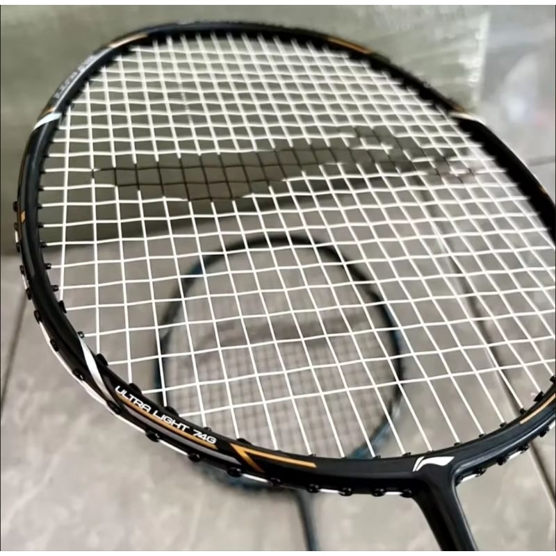 Jual RAKET BADMINTON LINING WINDSTORM NANO 74 30lbs | Shopee Indonesia