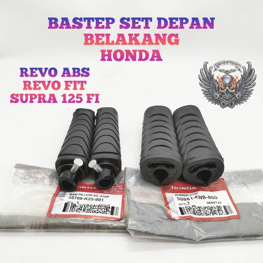 Jual BASTEP SET DEPAN BELAKANG HONDA KWB REVO ABS ABSOLUTE BLADE ...