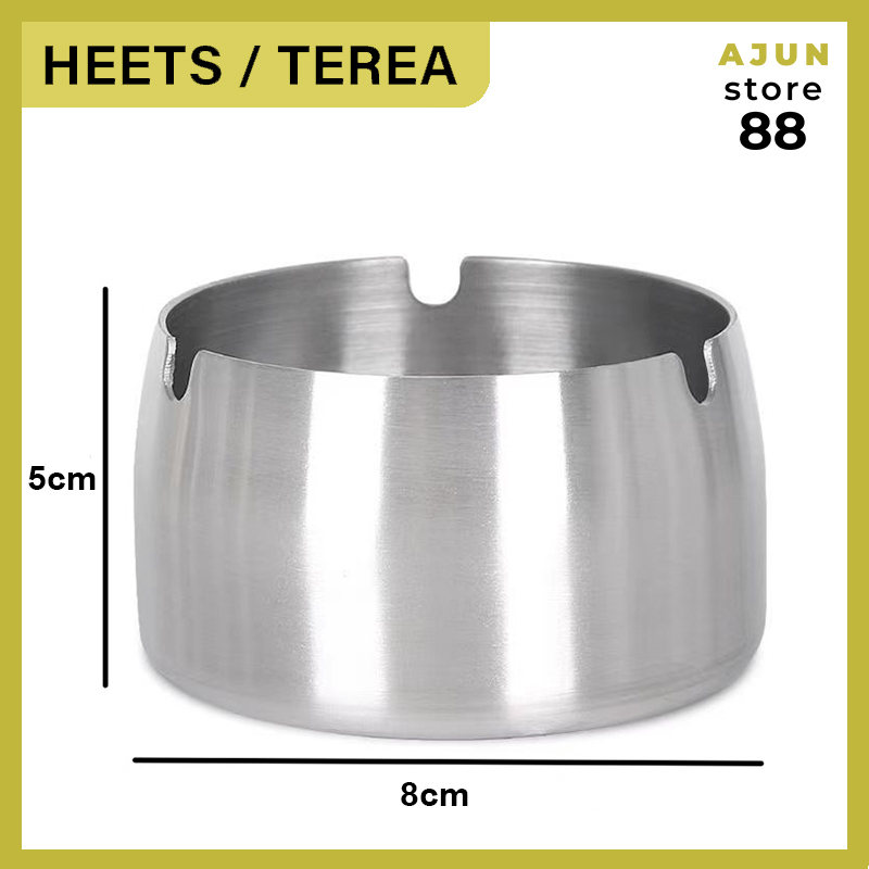 Jual Asbak Stainless Steel Besi Anti Karat | Shopee Indonesia
