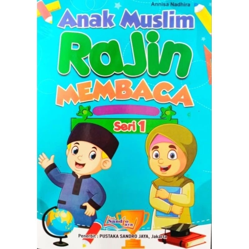Jual Buku Anak Muslim Rajin Membaca Seri 1 2 3 4Pustaka Sandro | Shopee ...