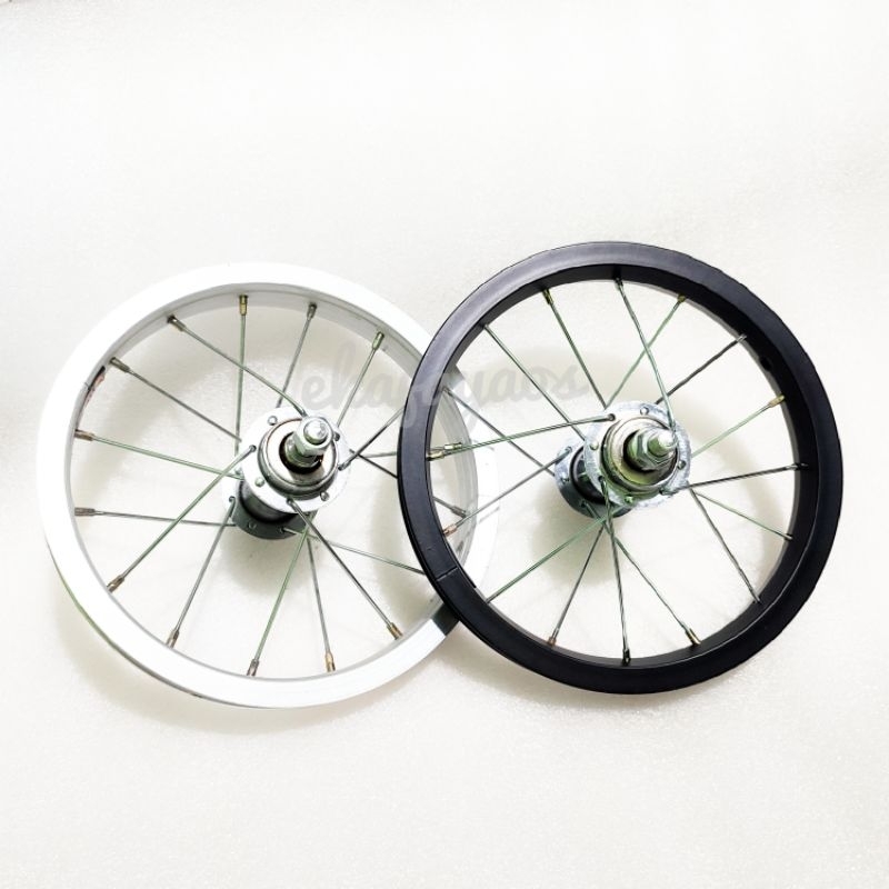 Jual wheelset pushbike alloy ringan 16 hole - wheel set push bike ...
