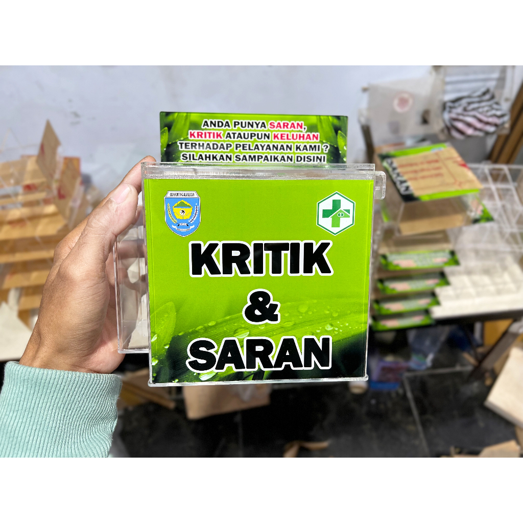 Jual Kotak Saran Akrilik (15x8x20) | Shopee Indonesia