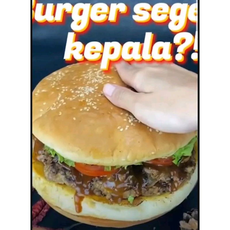 Jual ROTI BURGER SEKITARAN 20 CM 1PCS+DUS(PESAN PAGI DI KIRIM SORE ...