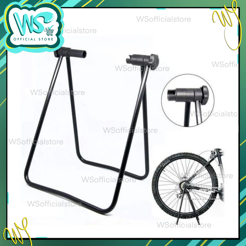 Jual PADDOCK STAND PARKIR SEPEDA BICYCLE RACKS FLOOR STANDING BIKE ...
