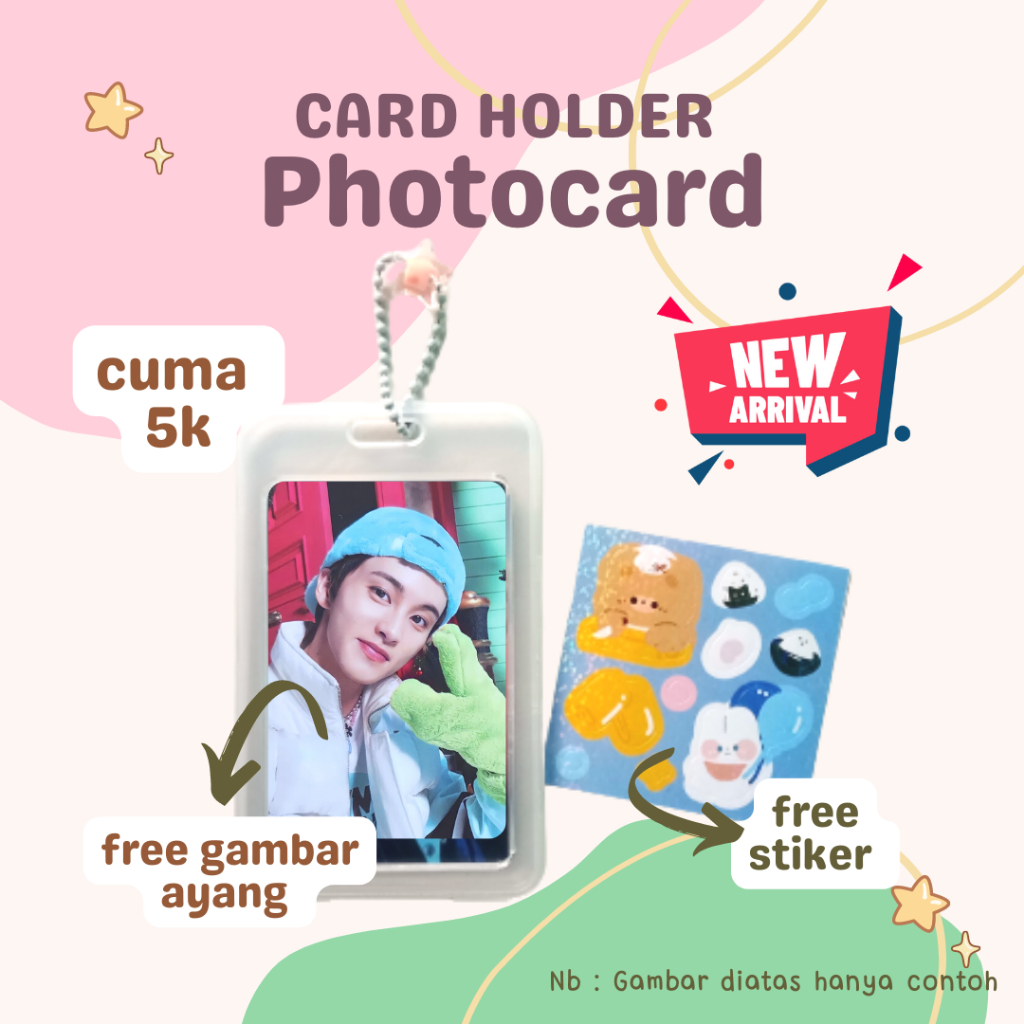 Jual CARD HOLDER GANTUNGAN PHOTOCARD K-POP | Shopee Indonesia