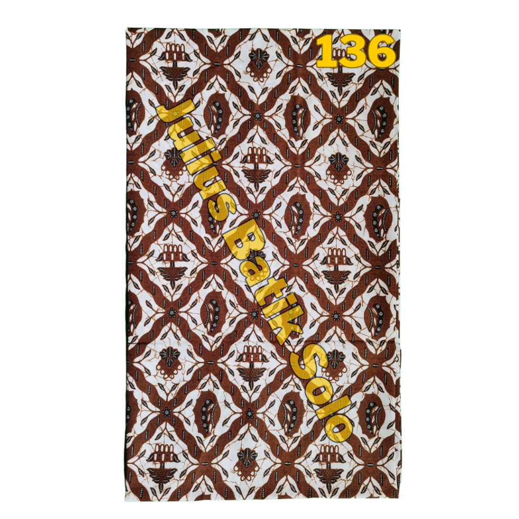 Jual KAIN BATIK MOTIF JARIK H. SANTOSO AAA UNGGUL JAYA JARIK BATIK PUTIH PANJANG DAN HALUS ...