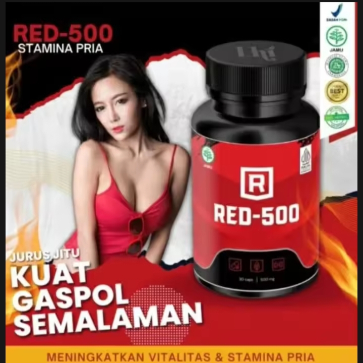 Jual Red500 Kapsul Kuat Pria PERKASA Herbal TAHAN LAMA (30 Kapsul) | Shopee Indonesia
