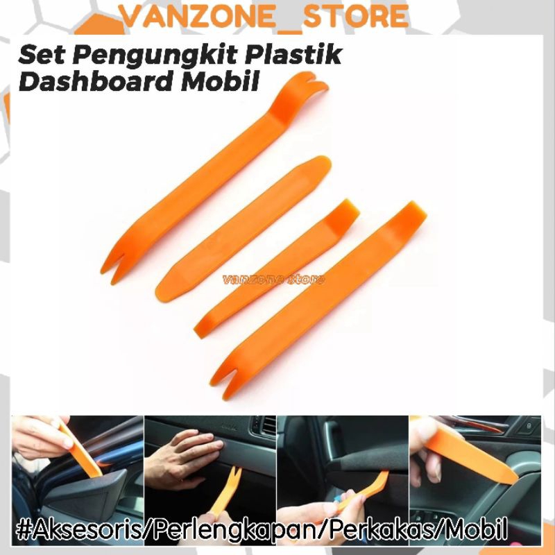 Jual Pembuka Klip Rivet Panel Interior Mobil Body Motor Car 4 in 1 ...