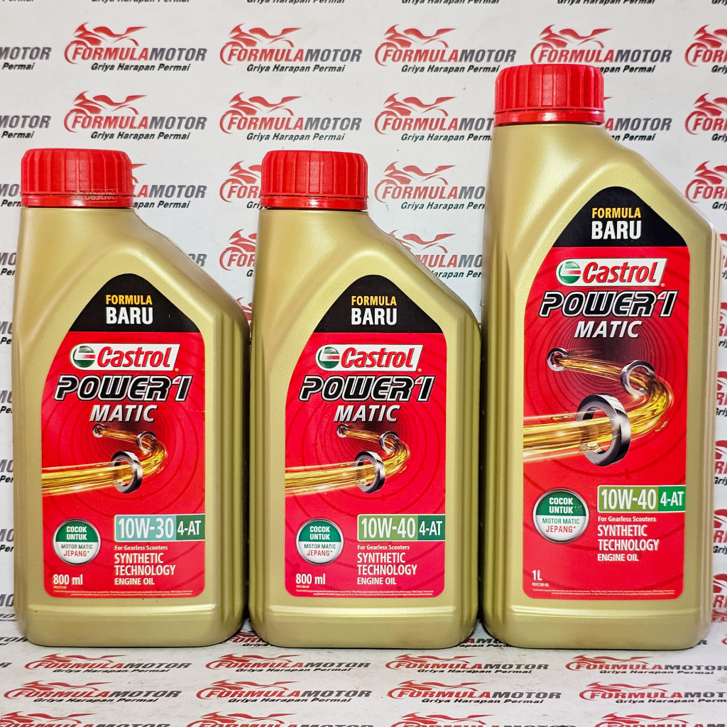 Jual Oli Castrol Power-1 Matic All Series - Oli Mesin Motor Metik ...