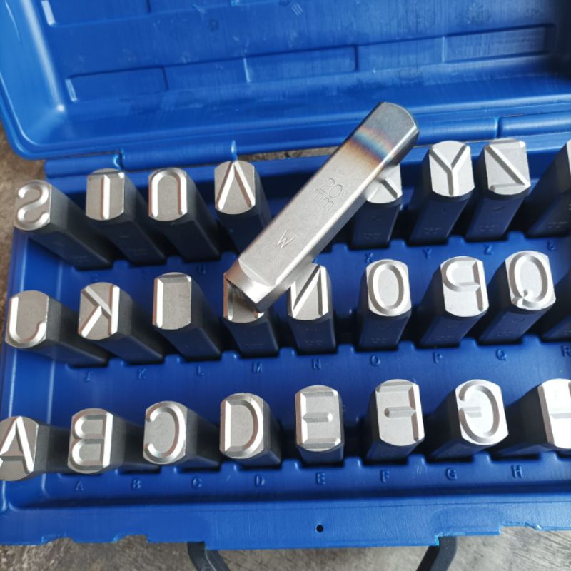 Jual Ketok Huruf 20 mm Masus Stamp Punch Letter A-Z(YM) | Shopee Indonesia