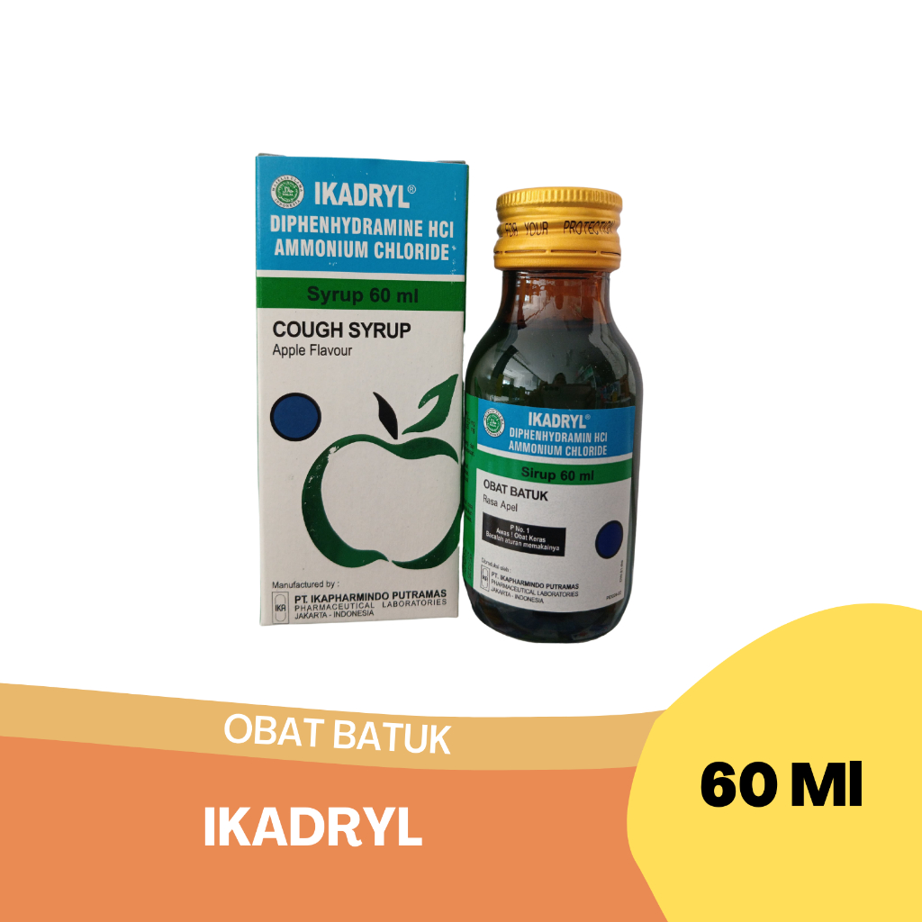 Jual Ikadryl obat batuk 60ml | Shopee Indonesia