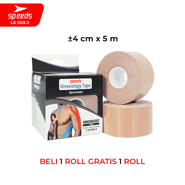 Jual SPEEDS Kanesio Tape / Tapping / Kinesiology Tape 2.5cm x 5m Termurah Tapping Wrist Olahraga ...