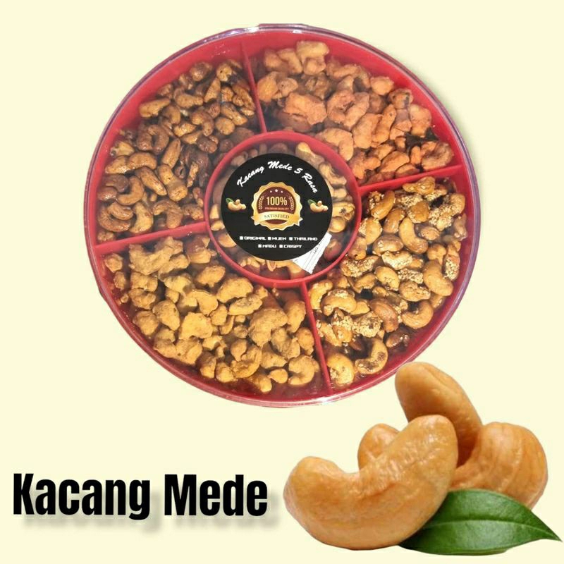 Jual Kacang Mede 5 tray rasa asli Wonogiri 1Kg | Shopee Indonesia