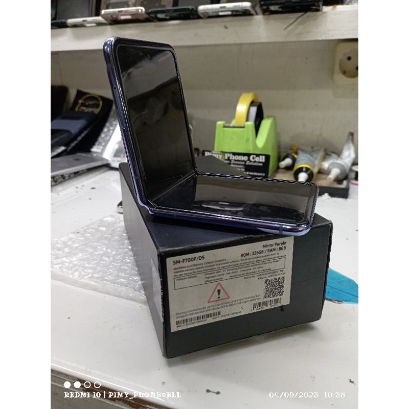 Jual samsung z flip sm-f700/DS 8/256 SEIN(minus lcd) bisa ecer part ...