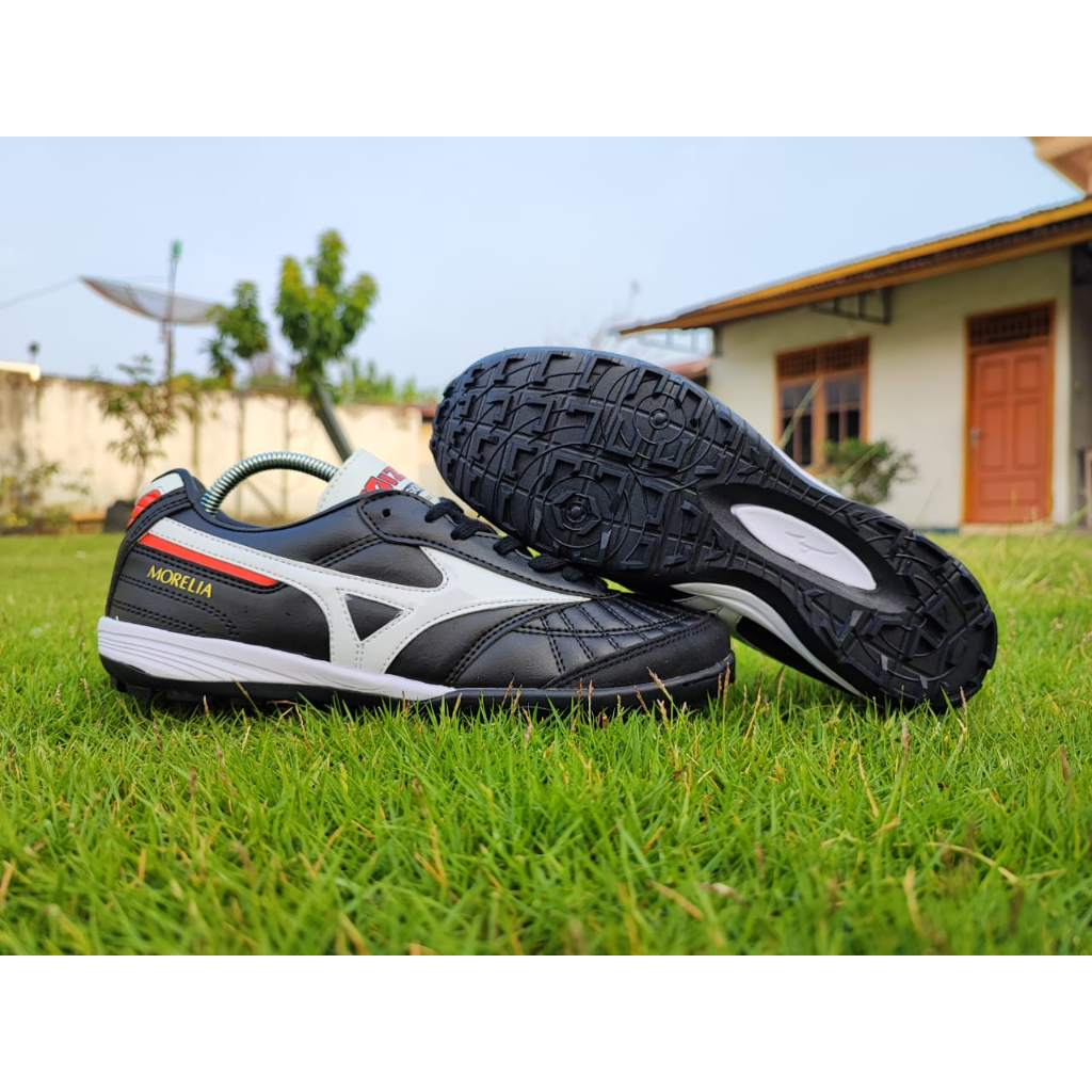 Jual Sepatu Futsal Mizuno Morelia Sala Classic Turf - Black White ...