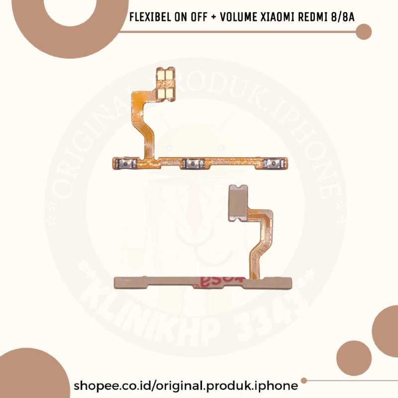 Jual FLEXIBEL ON OFF + VOLUME XIAOMI REDMI 8/8A NEW | Shopee Indonesia