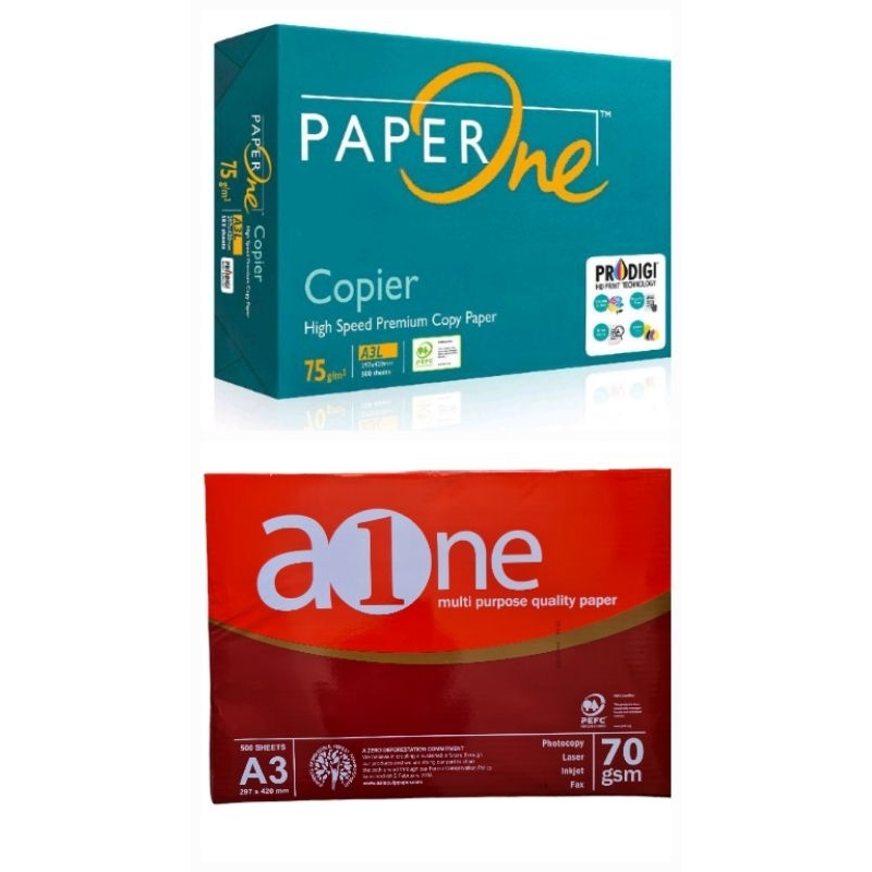 Jual 1RIM Kertas besar A3 HVS putih print fotocopy | Shopee Indonesia
