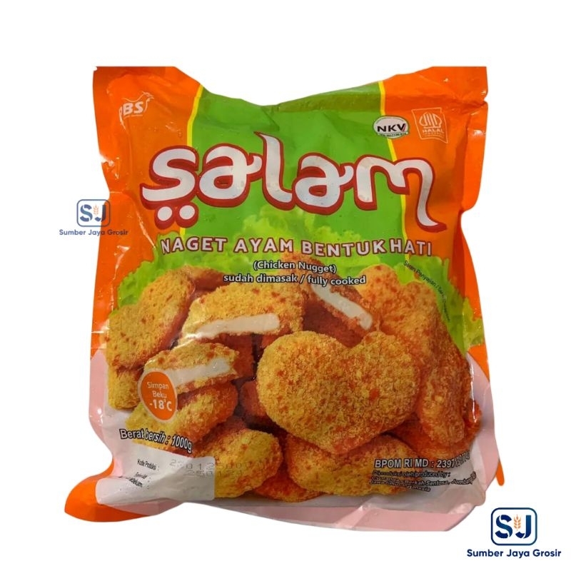 Jual SALAM NUGGET AYAM 1 KG | Shopee Indonesia