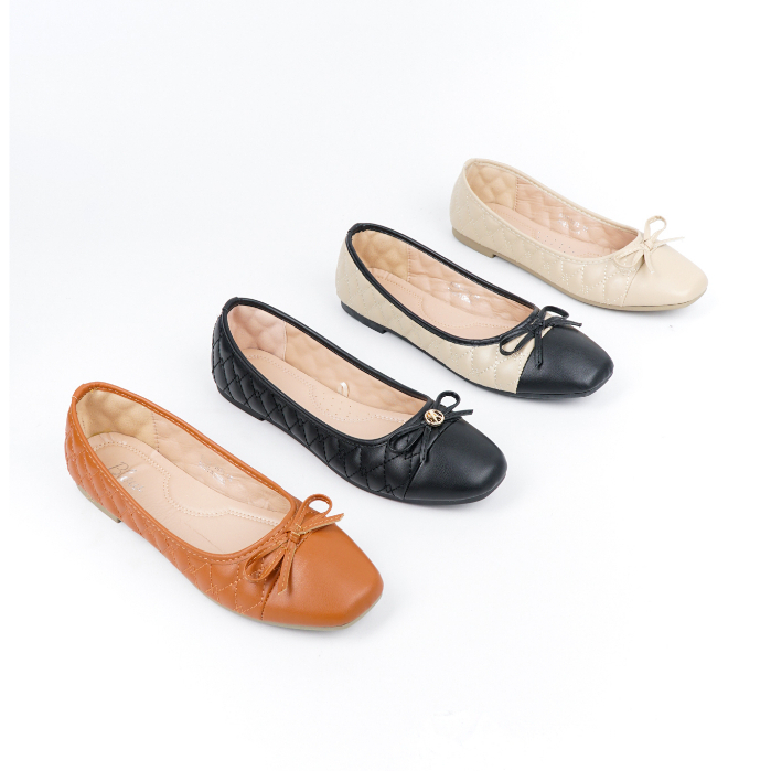 Jual Blow Edni Flats Shoes Sepatu Hitam Wanita Balet Women Shoes BLNW ...