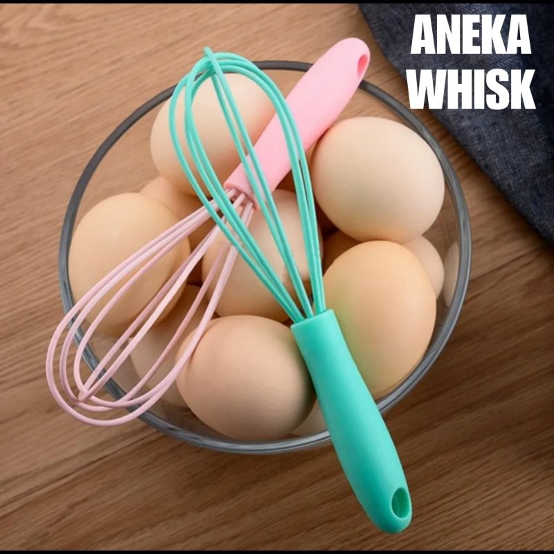 Jual DAPURMAMI Whisk Bunga Whisk Polos Pengocok Kue Adonan Mixer Kocokan Cake Roti Alat Baking ...