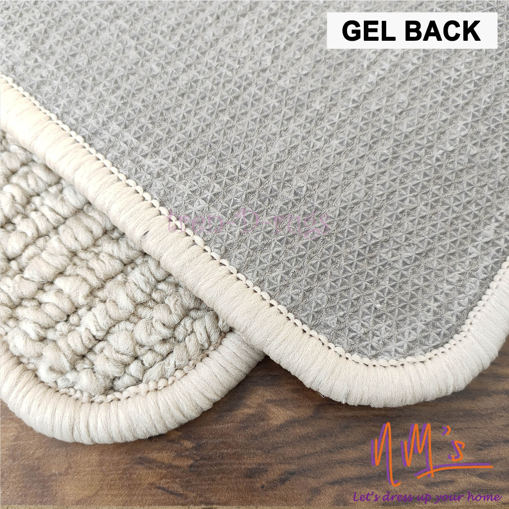 Jual Tren-D-rugs Keset kaki salur stripe garis polos alas pintu depan ...