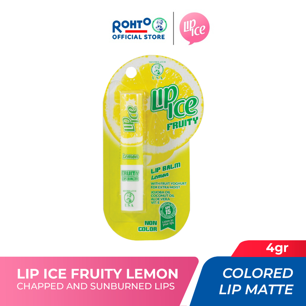 Jual Lip Ice Fruity Lemon 2,2 gr | Shopee Indonesia