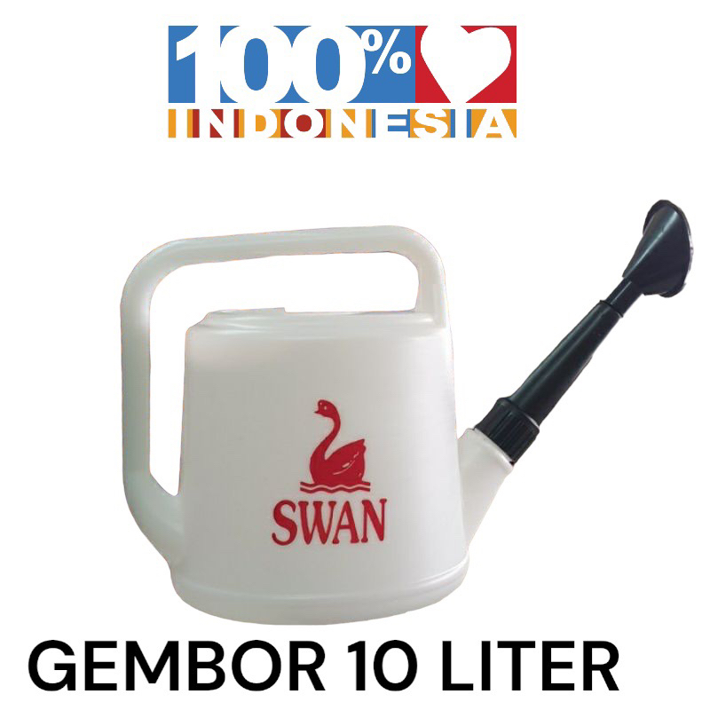 Jual GEMBOR MERK SWAN KUAT DAN TEBAL ALAT SIRAM 10 LITER | Shopee Indonesia
