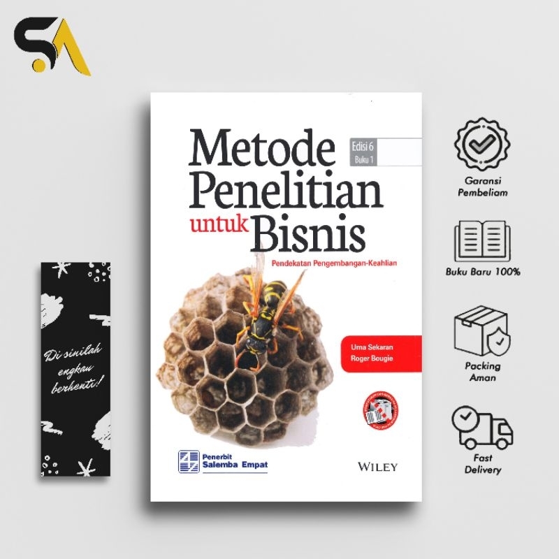 Jual Metode Penelitian untuk Bisnis Edisi 6 Buku 1 By Uma Sekaran ...