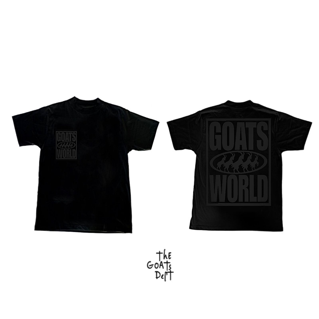 Jual The Goats Dept - ( Limited Edition ) Goats World Black On Black ...