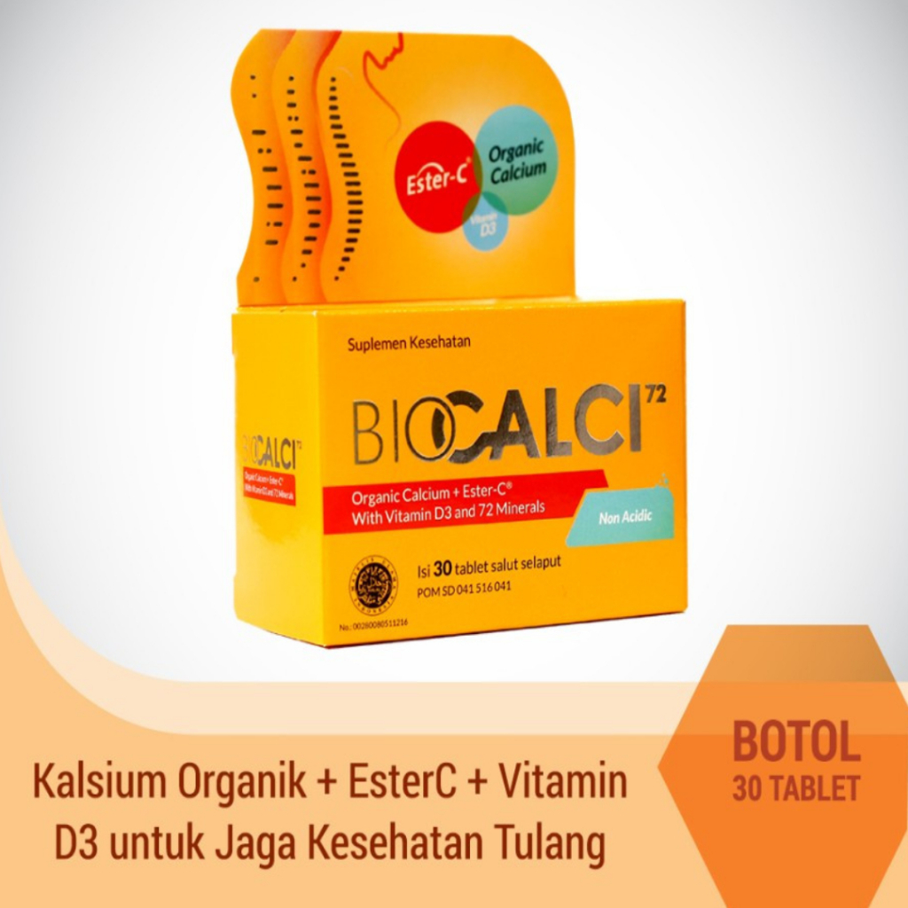 Jual Biocalci-72 30 tablet (botol) | Shopee Indonesia