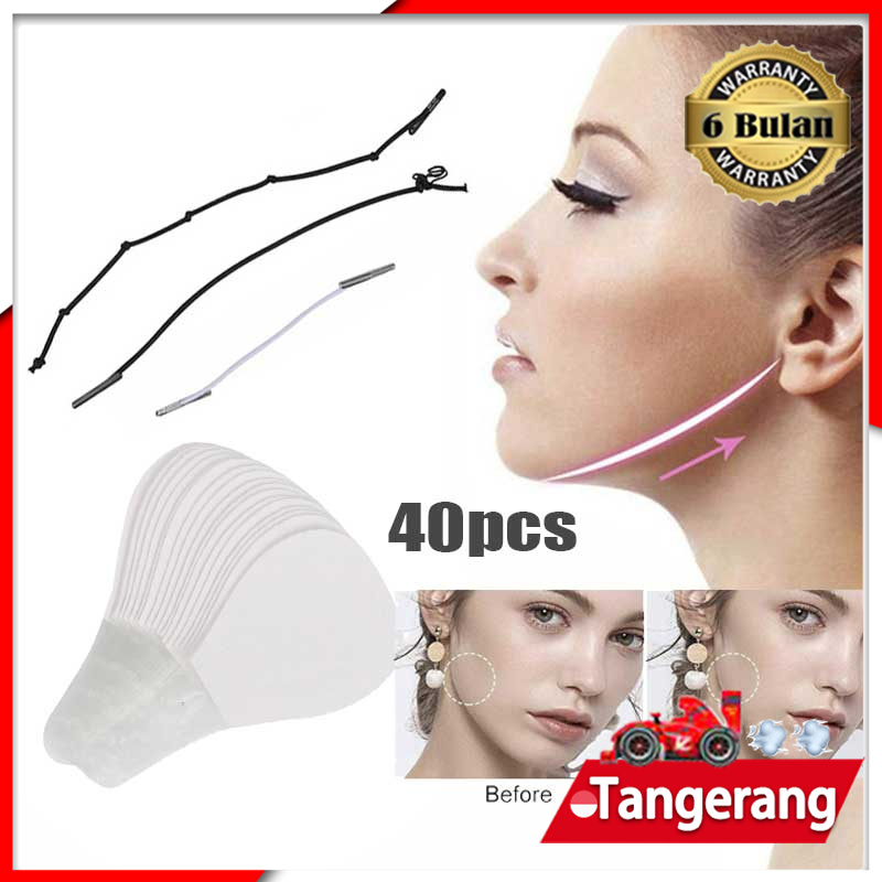 Jual 40pcs Sticker Garis Wajah Anti Kerut/Sticker Garis Wajah Untuk ...