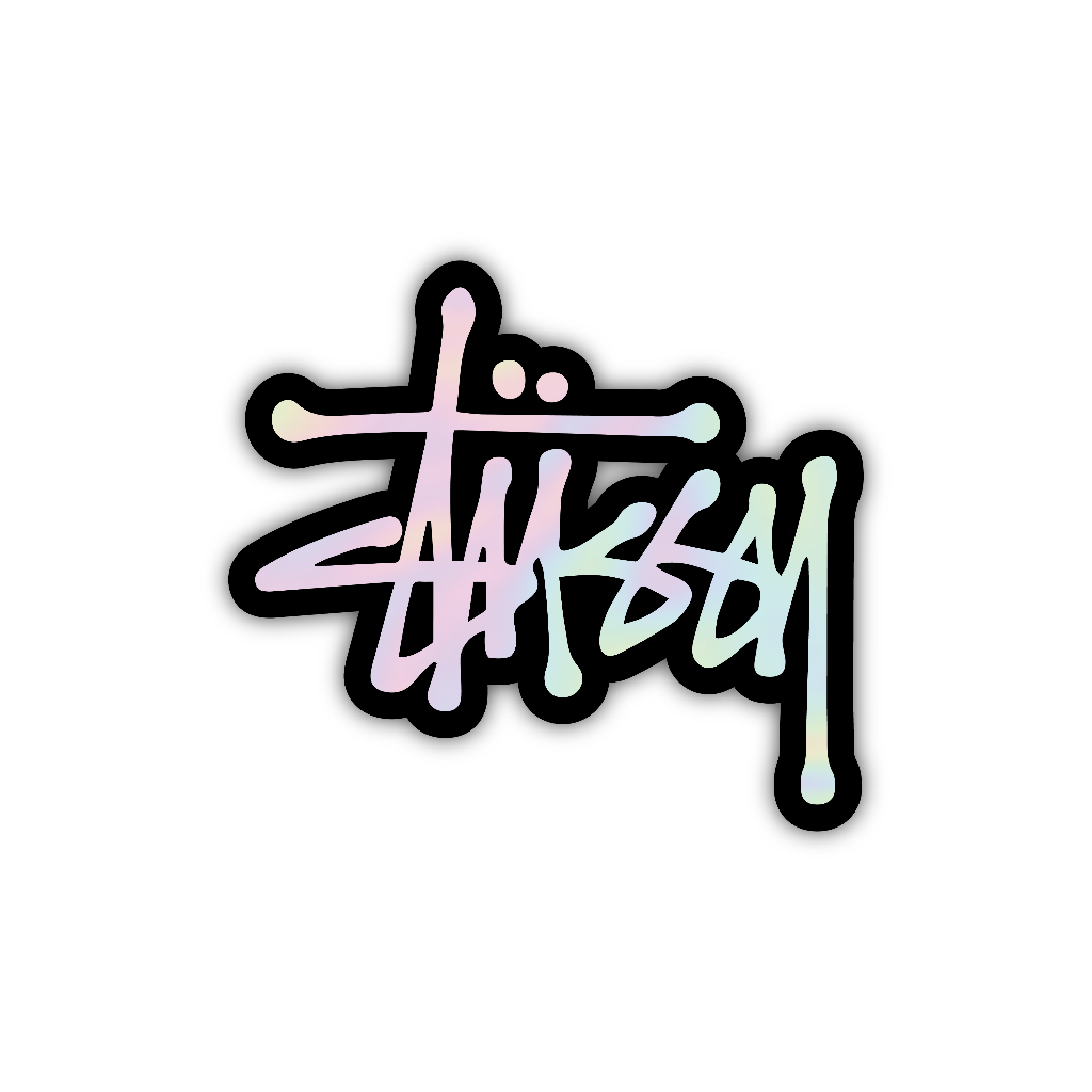 Jual sticker stussy, stiker hologram satuan- Z005 | Shopee Indonesia
