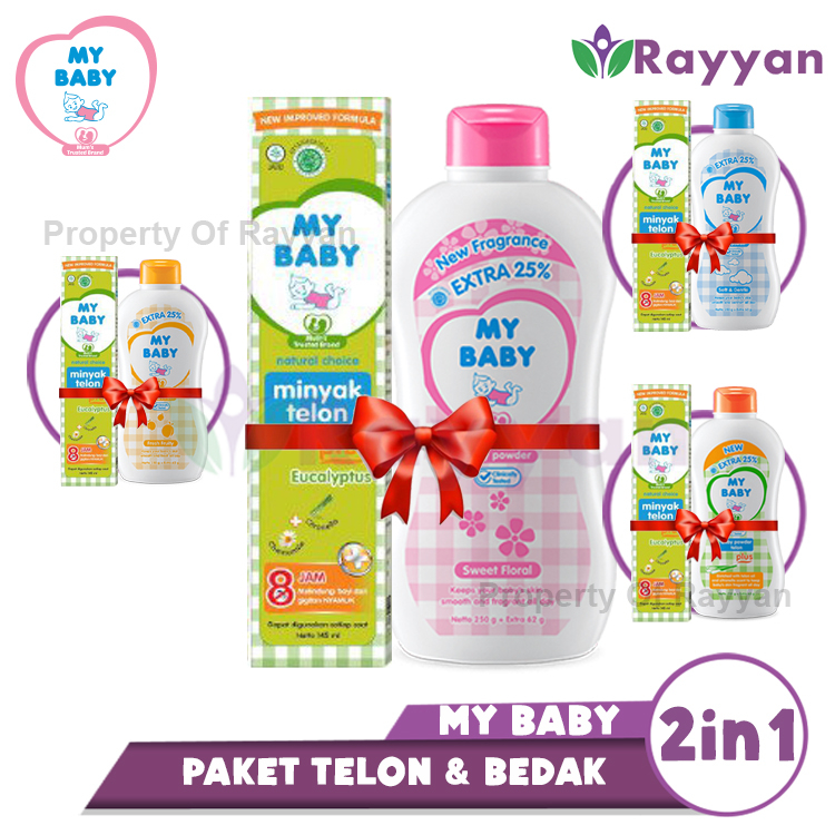 Jual [MP]Paket Bedak + Telon Murah My Baby Paket Telon 150 ML + Bedak ...