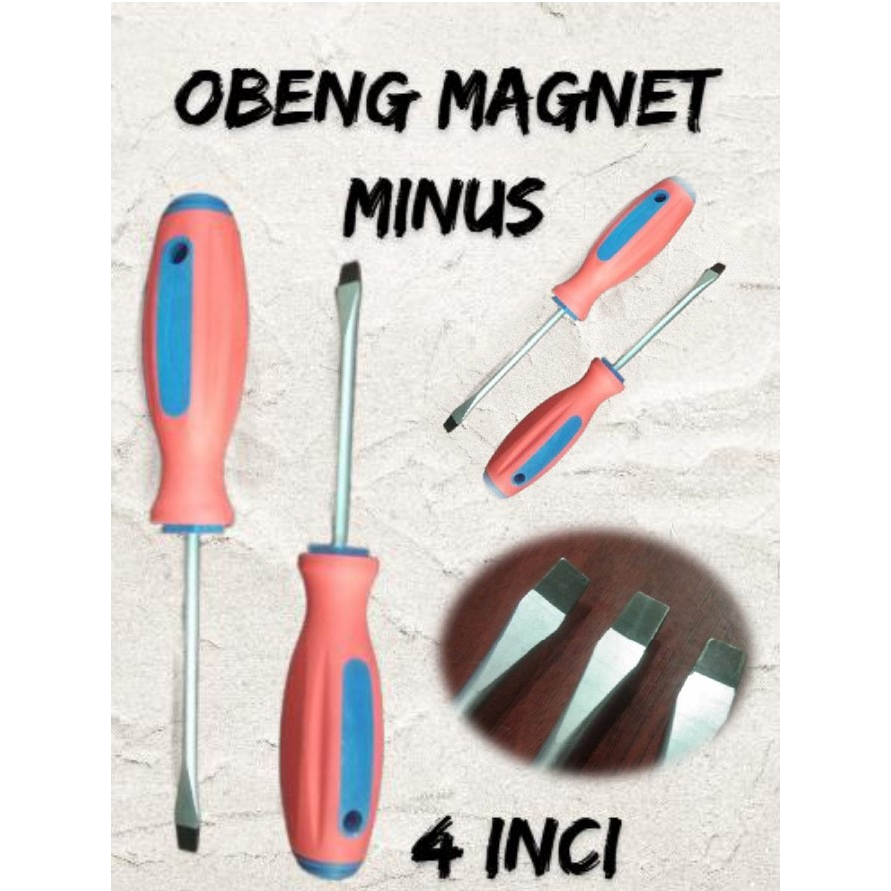 Jual OBENG MAGNET MINUS ( - ) | Shopee Indonesia