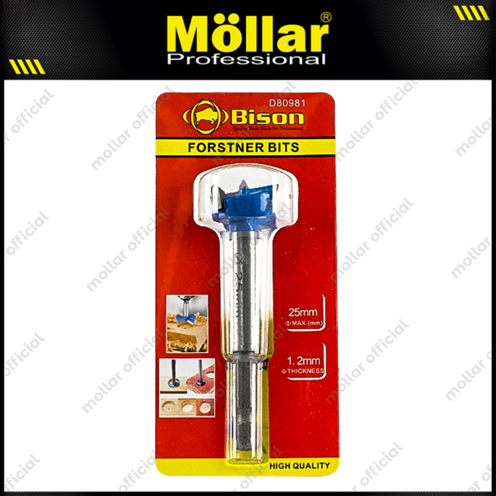 Jual BISON D80981 Forstner Bit 25 mm Mata Bor Kayu Engsel Sendok Hole Saw | Shopee Indonesia