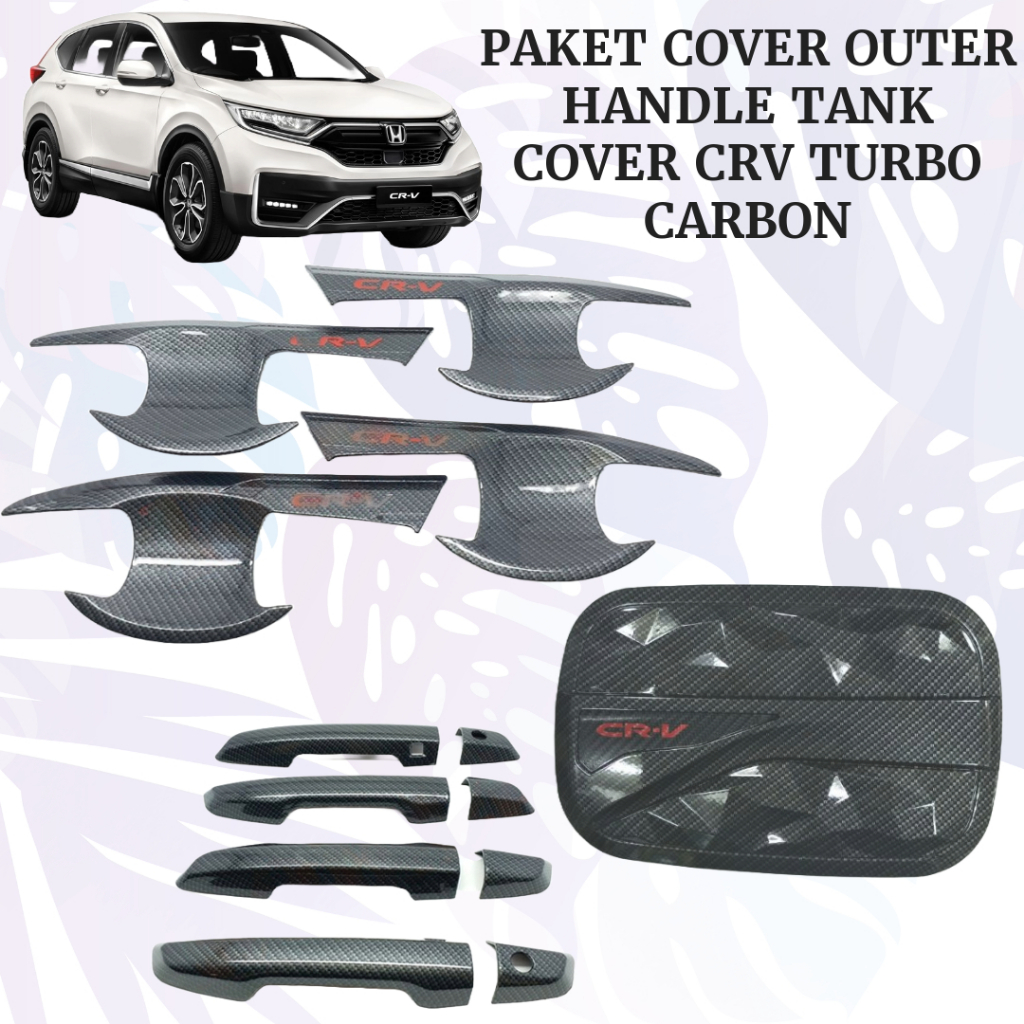 Jual Paket Cover Handle Outer Tank Cover CARBON Mobil Avanza Xenia ...