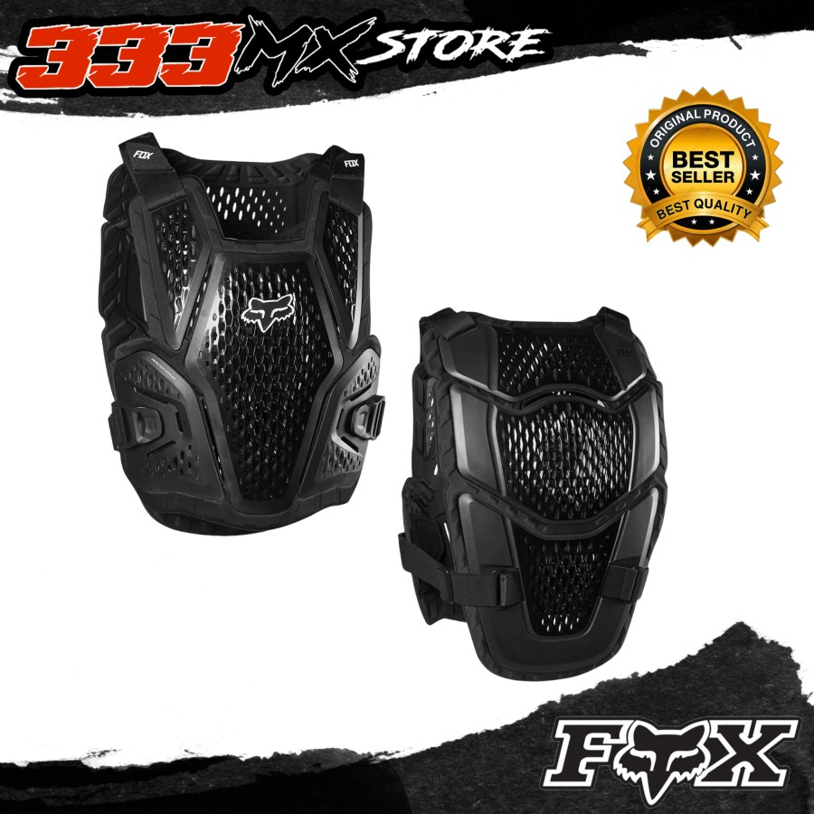 Jual FOX RACEFRAME ROOST GUARD BLACK PELINDUNG DADA FOX HITAM ORIGINAL ...