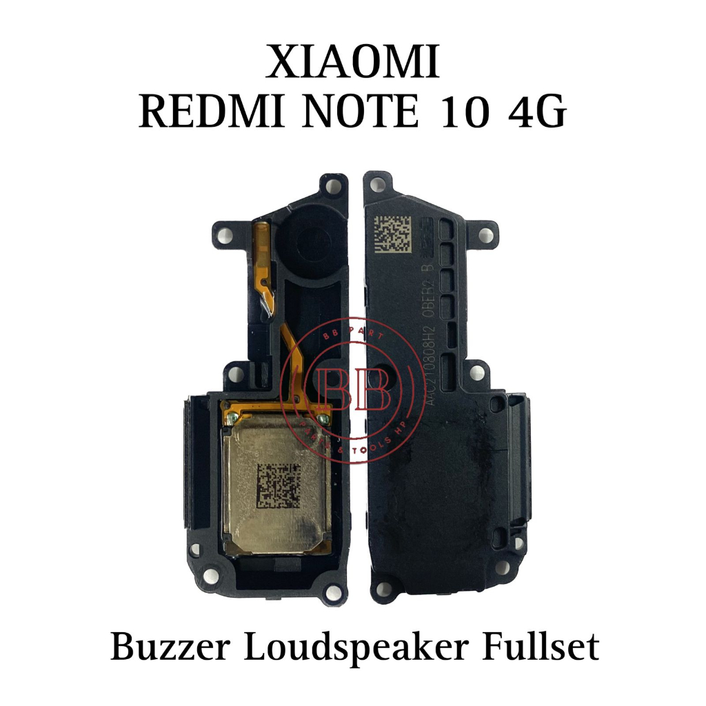 Jual Original Buzzer Loud Speaker Fullset Xiaomi Redmi Note 10 4G - Loudspeaker Bazer Buzer ...