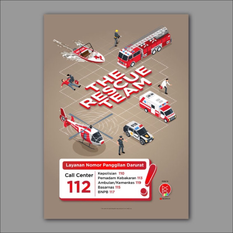 Jual Poster Edukasi Rescue Team | Shopee Indonesia