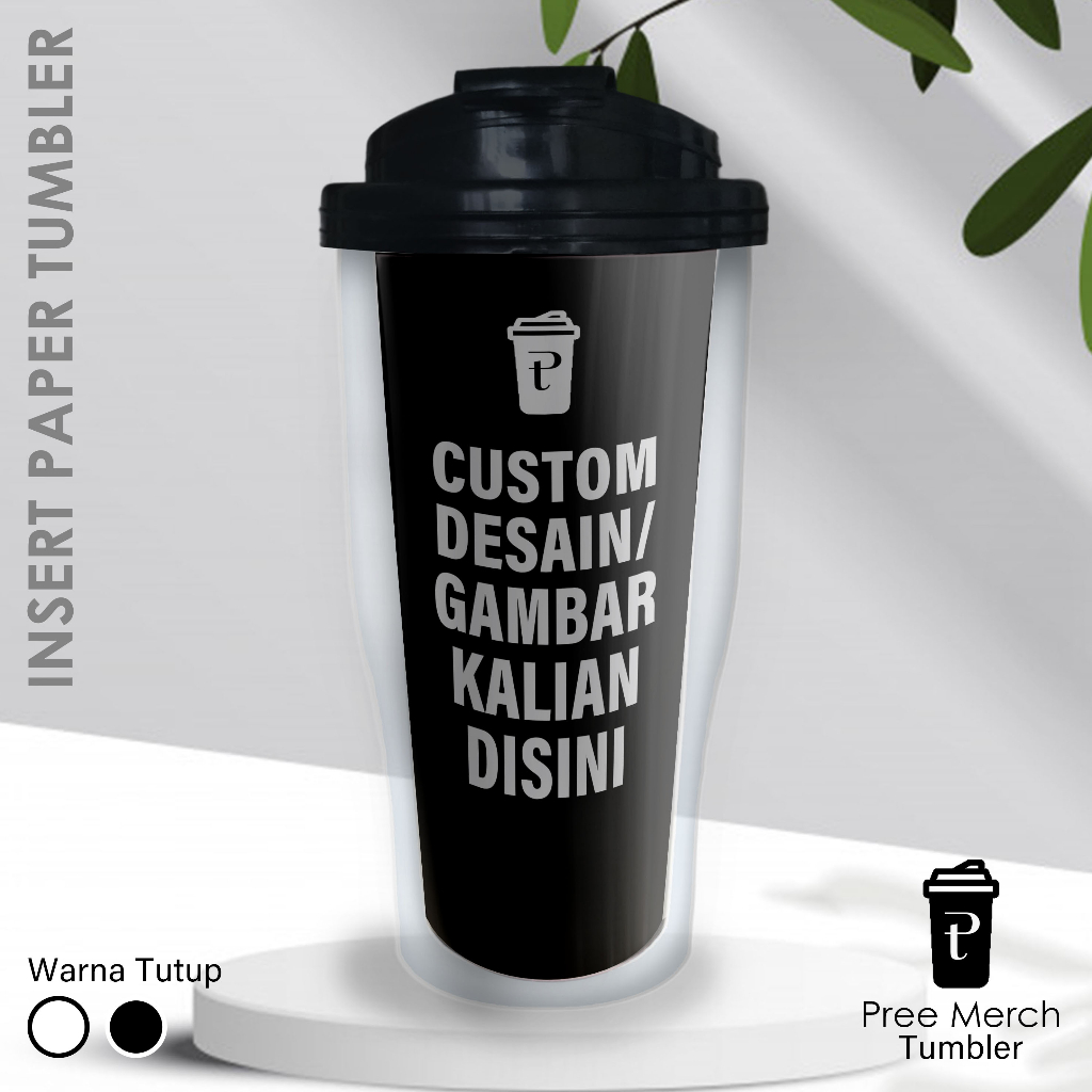 Jual Tumbler Custom - Insert Paper Botol Tumbler Custom | Shopee Indonesia
