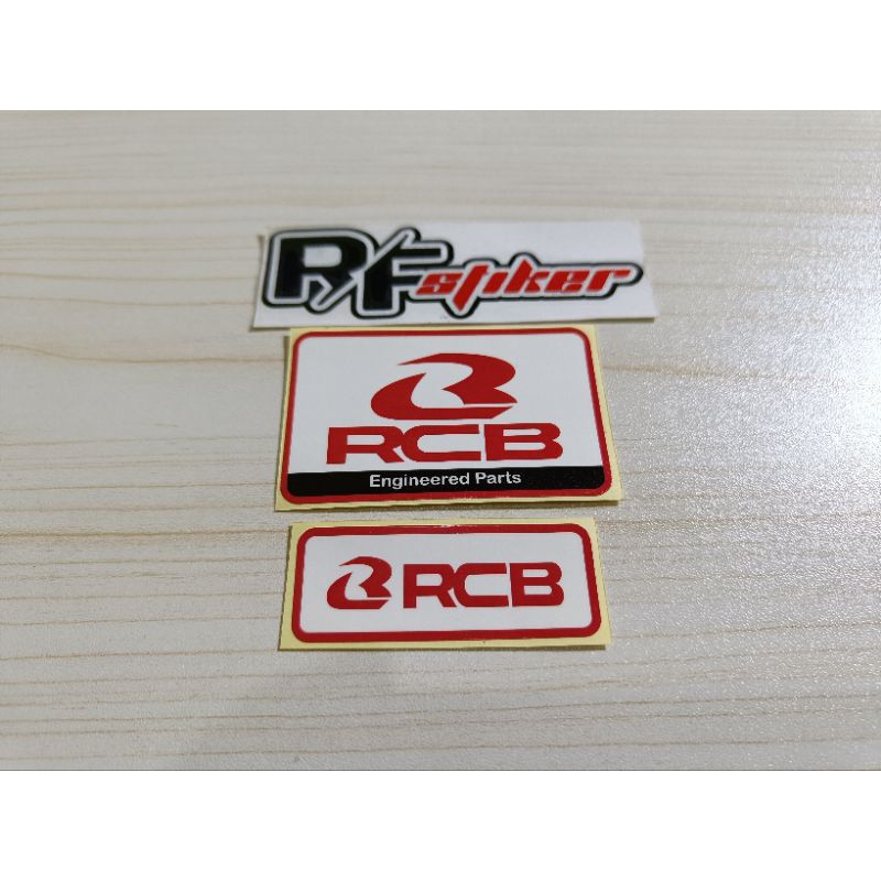 Jual Stiker sticker shock rcb princut stiker racing boy | Shopee Indonesia