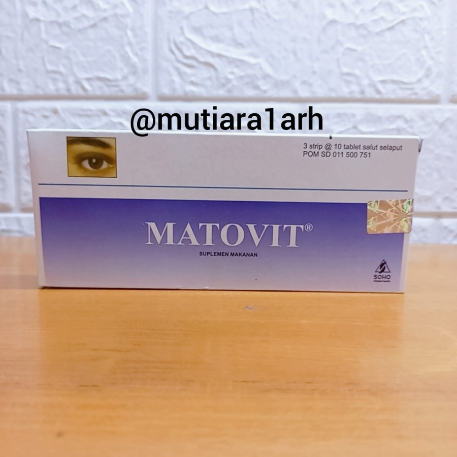 Jual MATOVIT TABLET 1 BOX ISI 30 TAB | Shopee Indonesia