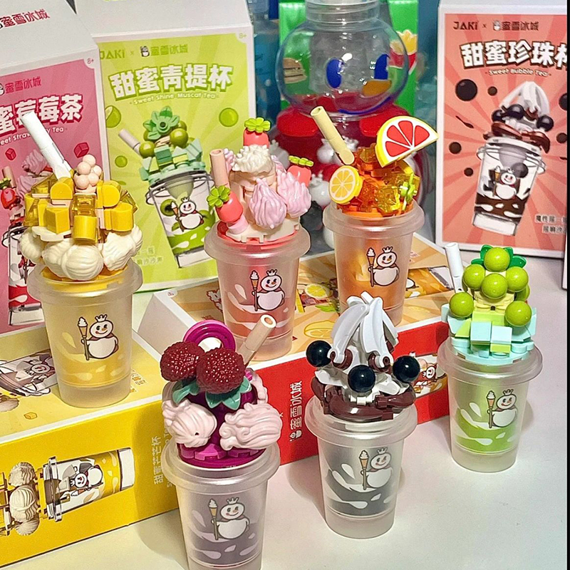 Jual Building Block Seri MIXUE Teh Susu 3D DIY Bricks Blok Mini Toys ...