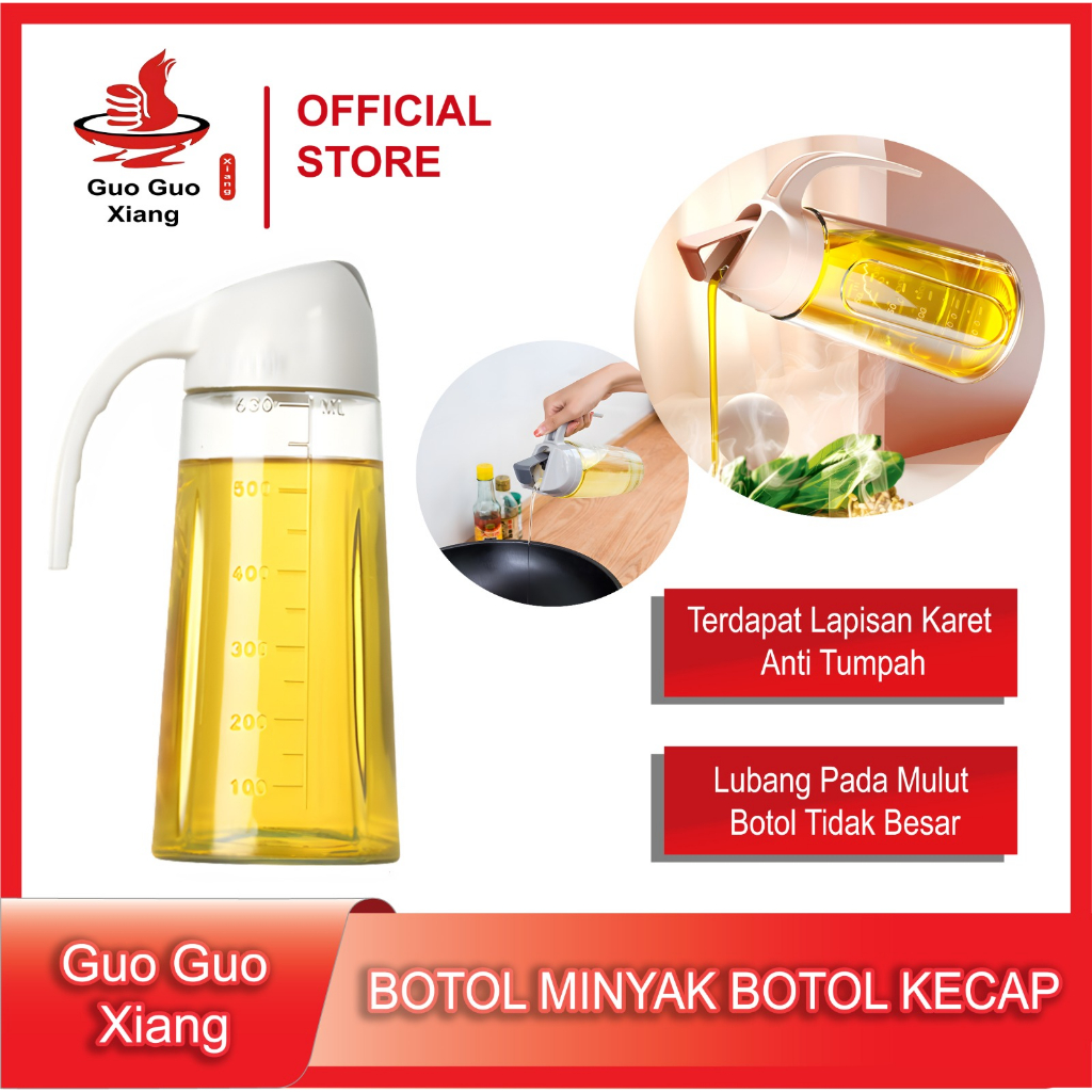 Jual Botol Minyak Botol Kecap Botol cuka dengan kaca tebal dan tutup ...