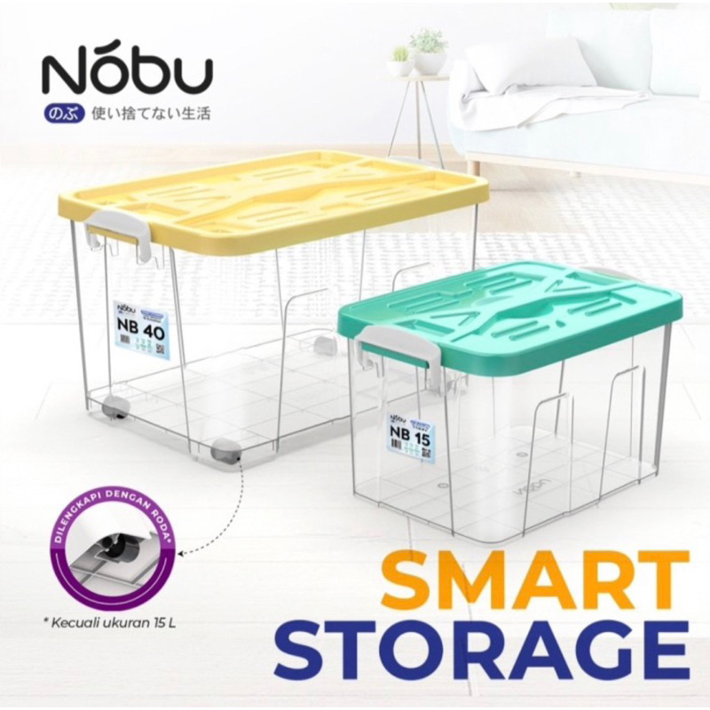 Jual NOBU Container Box Clear / Container Box Transparan | Shopee Indonesia