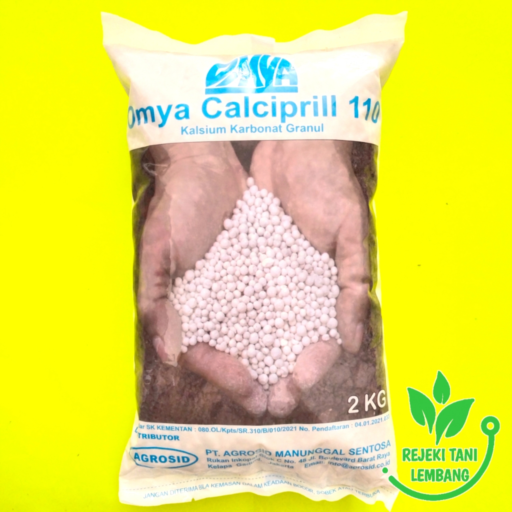 Jual COD PUPUK OMYA CALCIPRILL 2 KG KALSIUM KARBONAT GRANULASI | Shopee ...