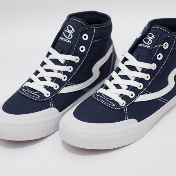 Jual Sepatu Patrobas Ivan High Navy Original | Sneakers Casual Pria ...