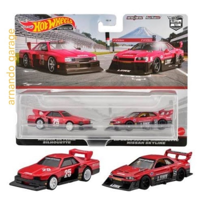 Jual HOT WHEELS LB-ER34 LB ER34 R34 Super Silhouette Nissan Skyline ...