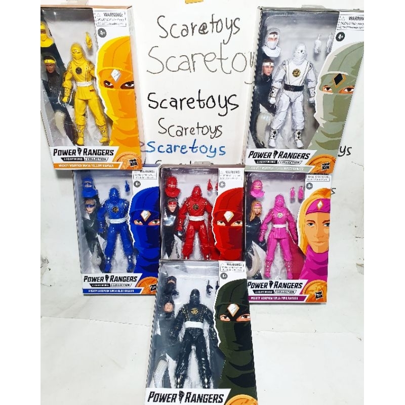 Jual Lightning Collection Power Rangers Mighty morphin ninja ranger ...