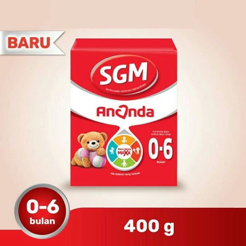 Jual SGM Ananda 0-6 Bulan ( 400g ) | Shopee Indonesia